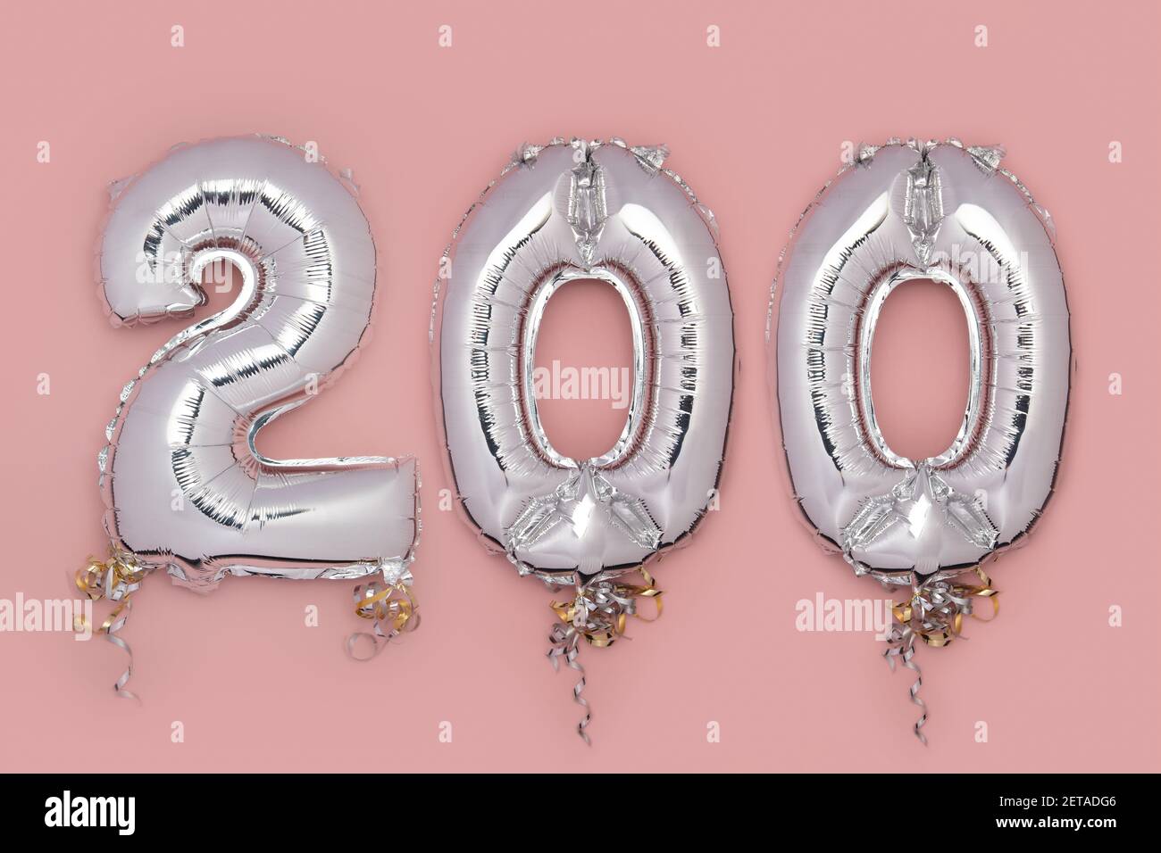 Balloon Bunting for celebration Happy 200th Anniversary Stock Photo - Alamy