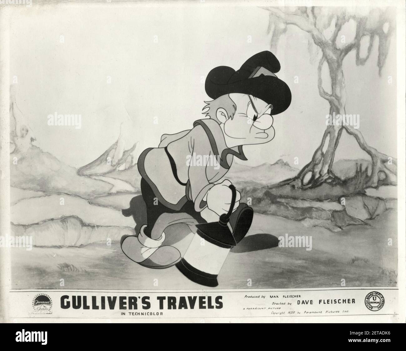 Full Length Technicolor Cartoon Feature GULLIVER'S TRAVELS 1939 director DAVE FLEISCHER novel ...