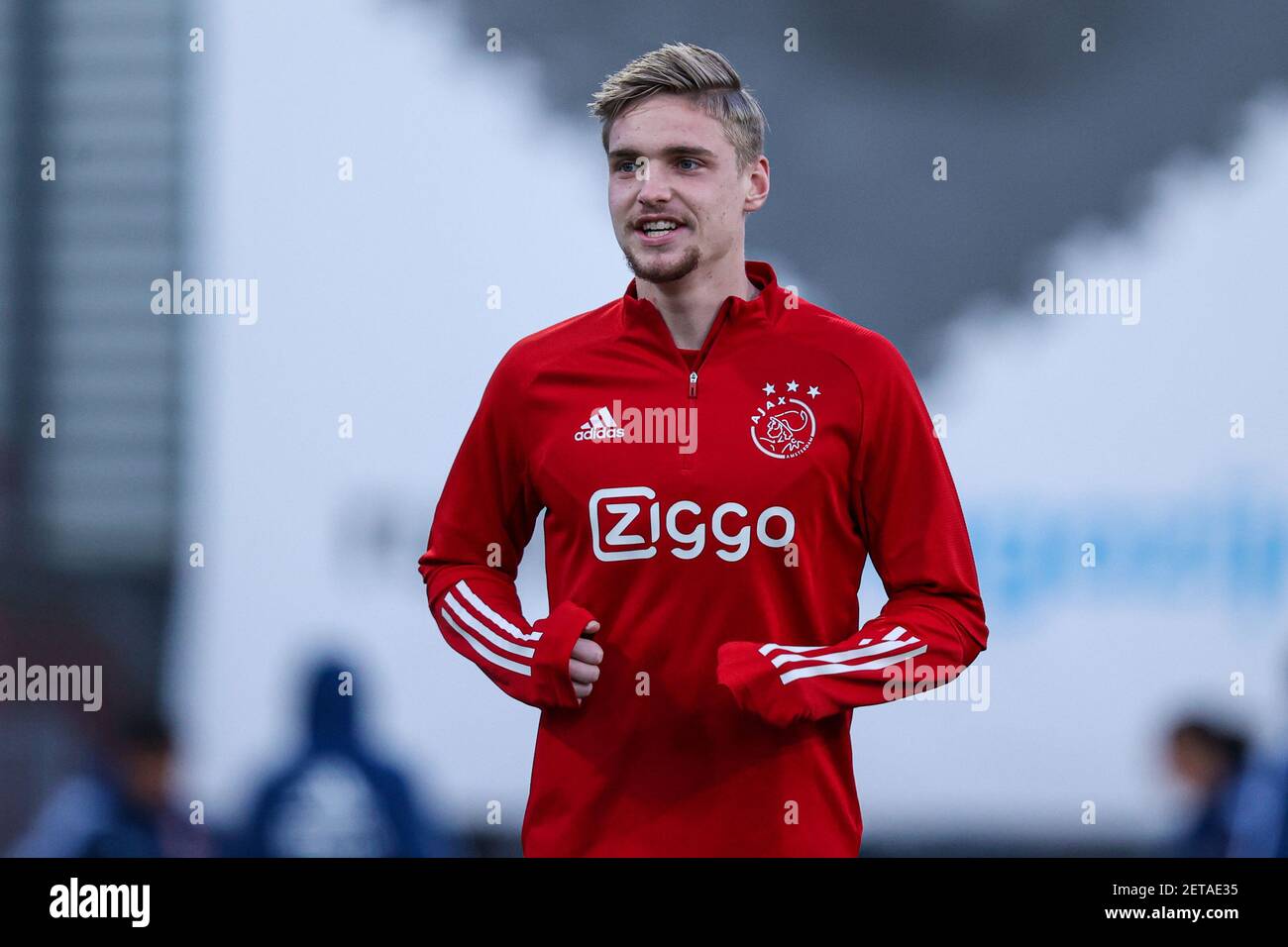 ROTTERDAM, NETHERLANDS - MARCH 1: Kenneth Taylor of Ajax U23 during the ...