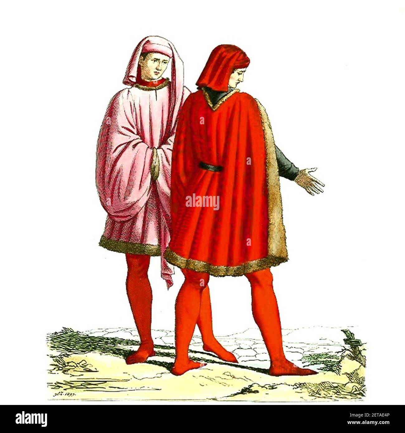 People in Medieval Dress or Costume (1 Stock Photo - Alamy