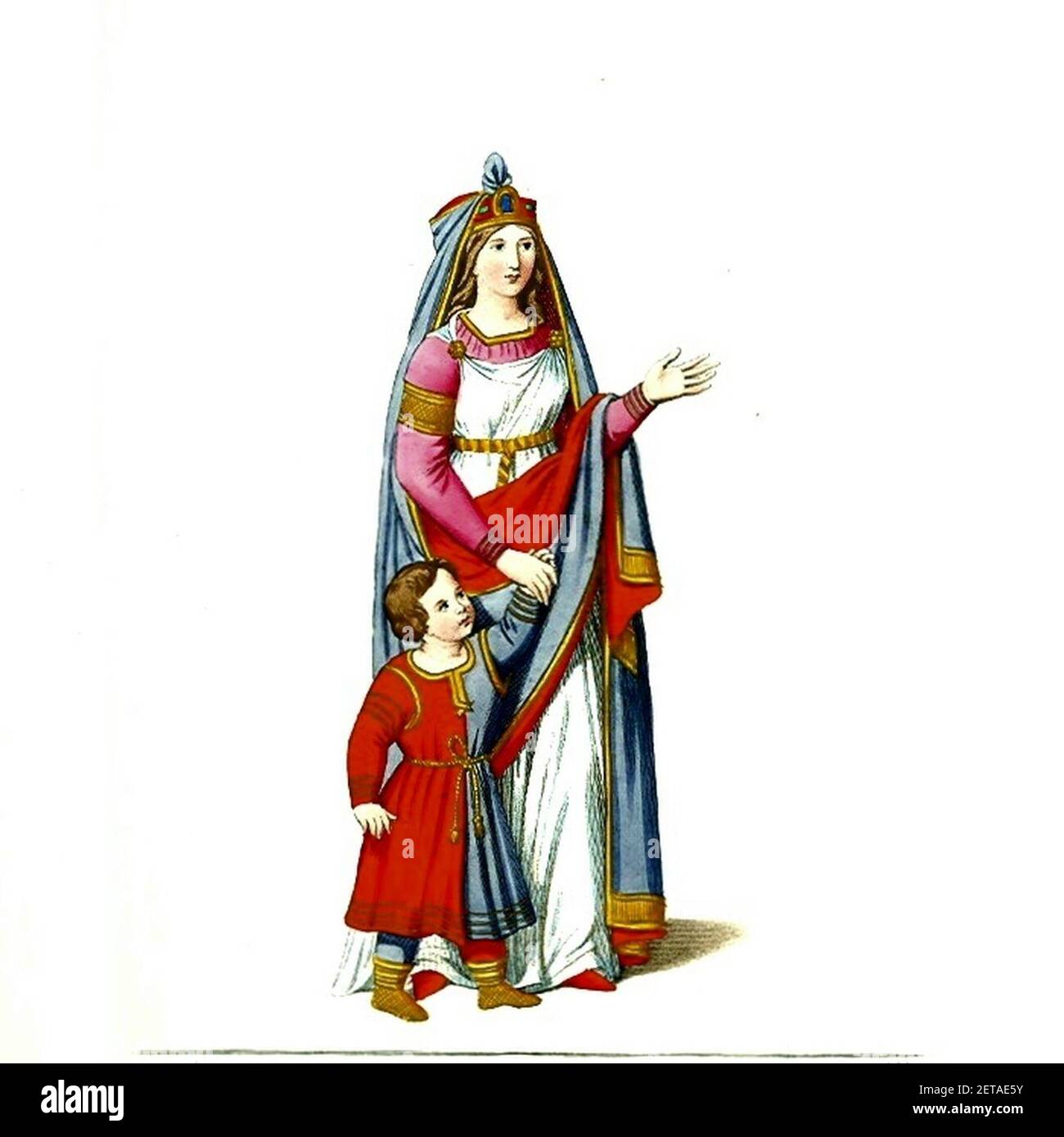 People in Medieval Dress or Costume (3 Stock Photo - Alamy