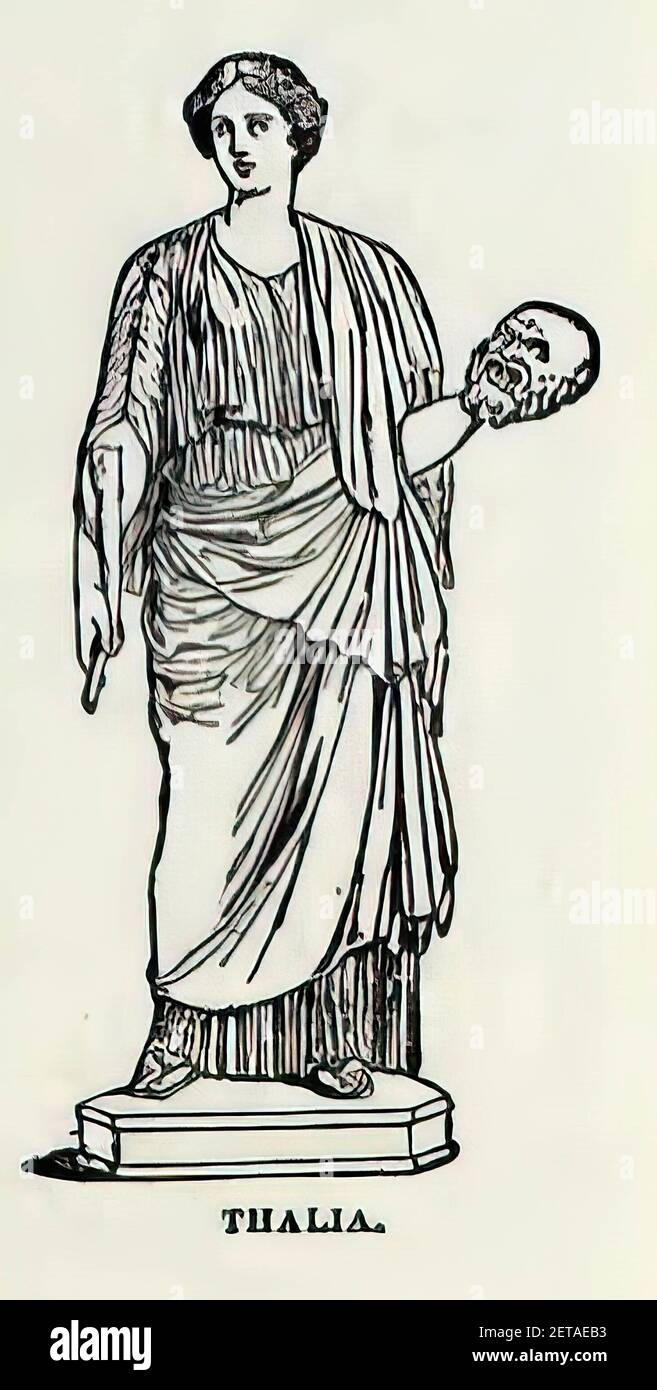 A vertical 19-century greek or roman mythology illustration Stock Photo ...
