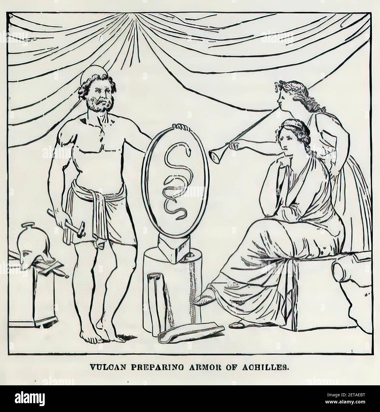 Greek myth illustrations hi-res stock photography and images - Alamy