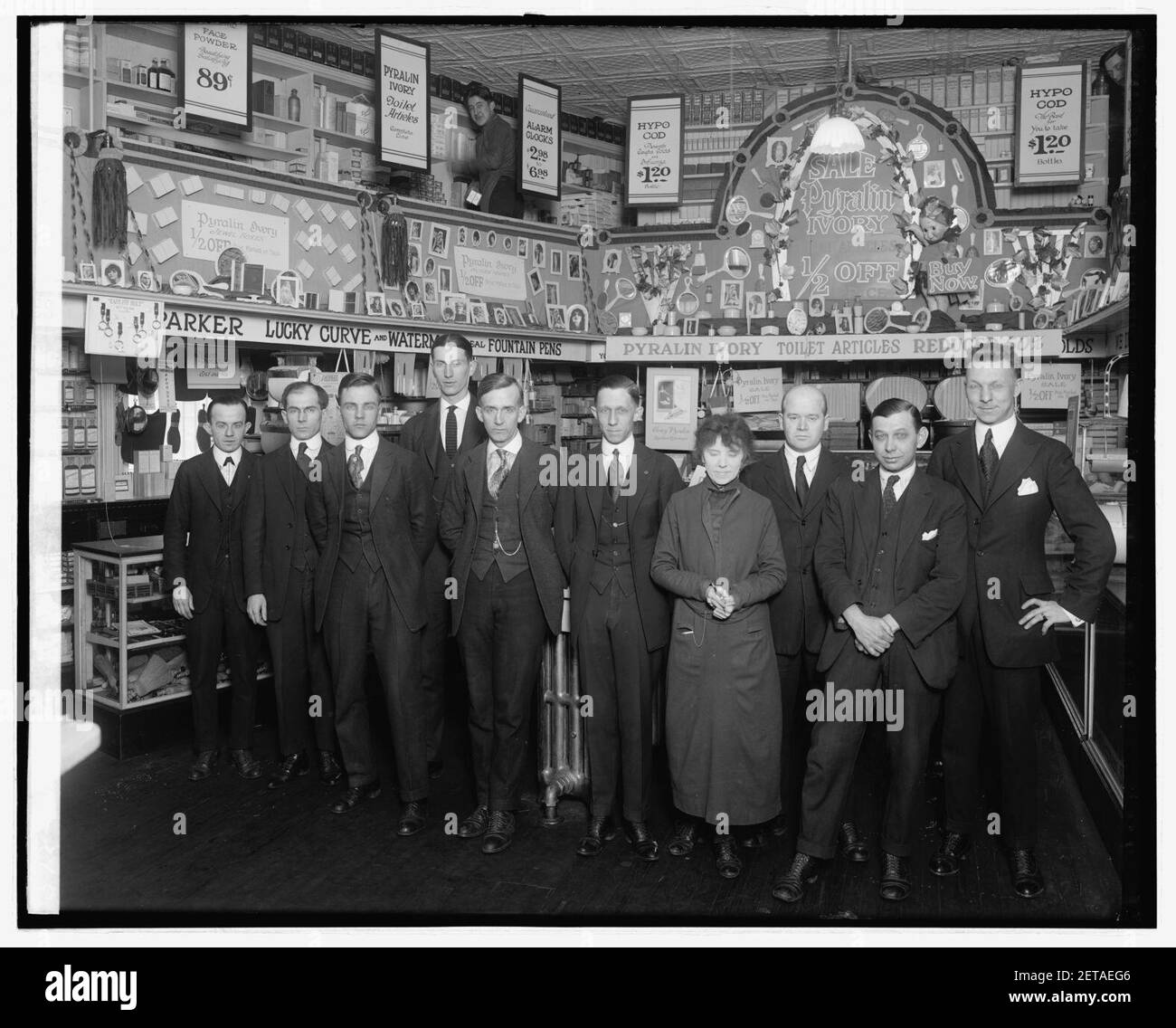 Vintage drug store Cut Out Stock Images & Pictures - Alamy