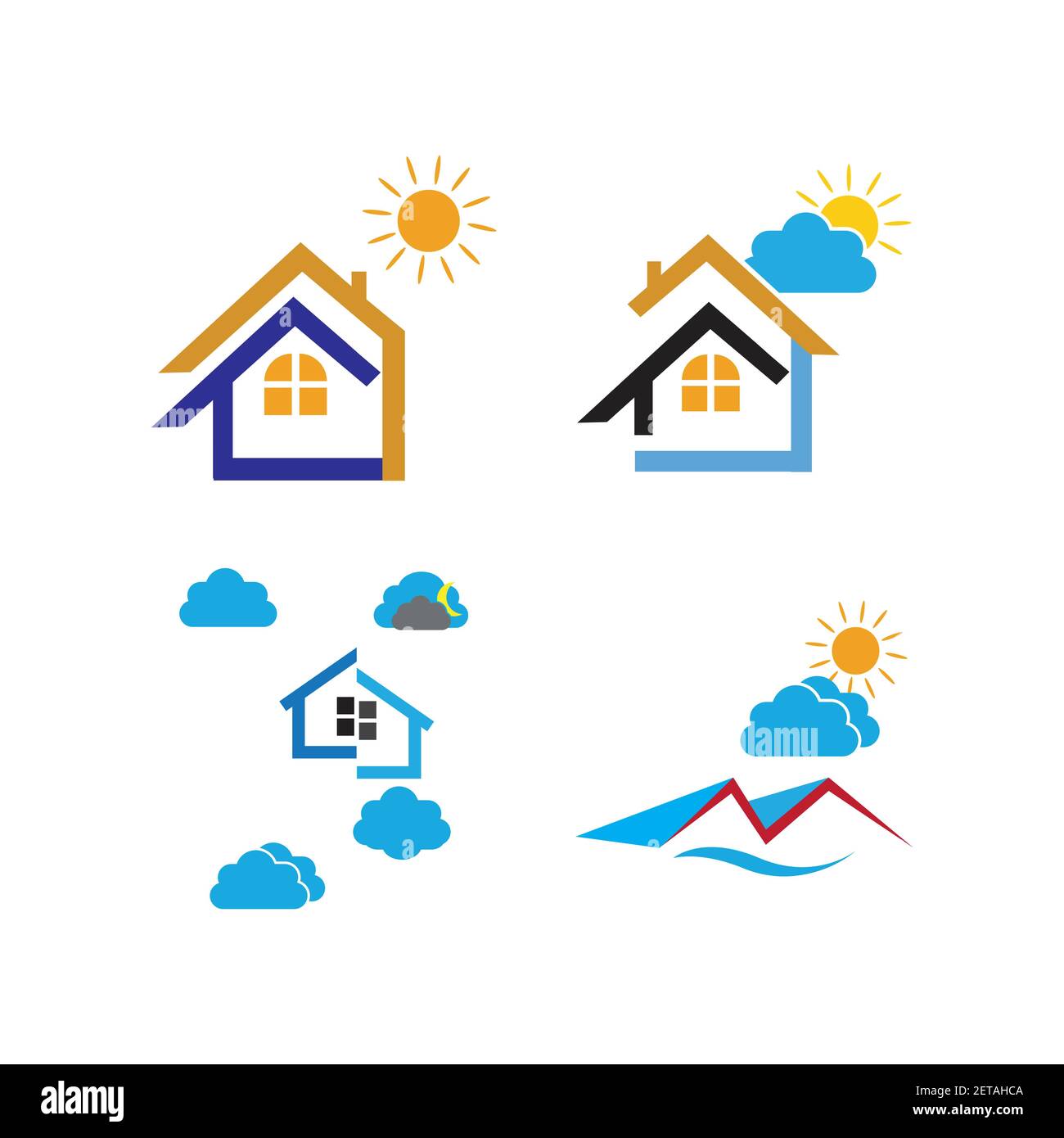 House logo vector illustration design Stock Vector Image & Art - Alamy
