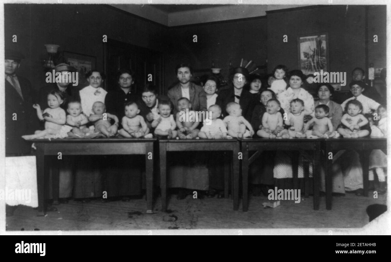 Perfect babies at University Settlement, corner of Eldridge and ...