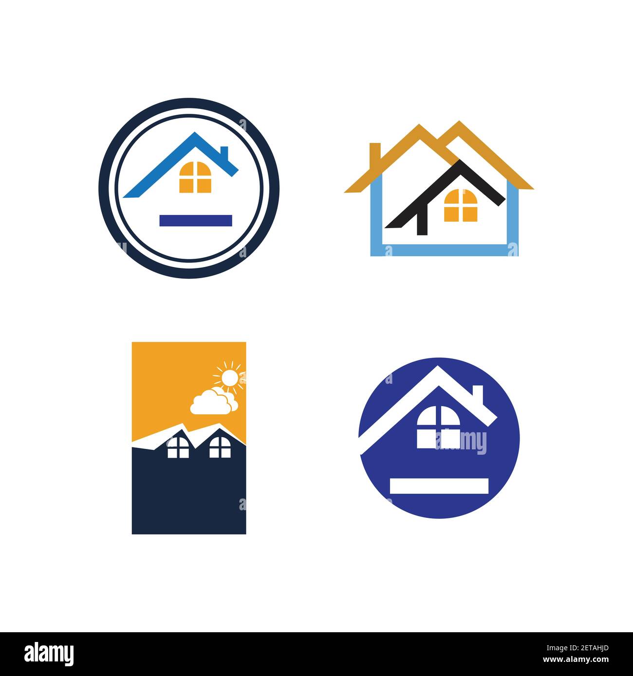 House logo vector illustration design Stock Vector Image & Art - Alamy