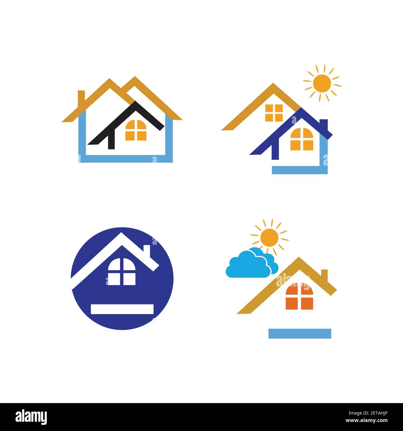 House logo vector illustration design Stock Vector Image & Art - Alamy