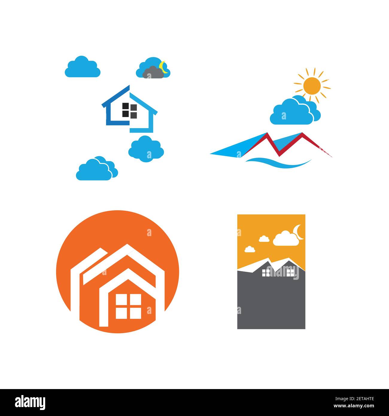House logo vector illustration design Stock Vector Image & Art - Alamy