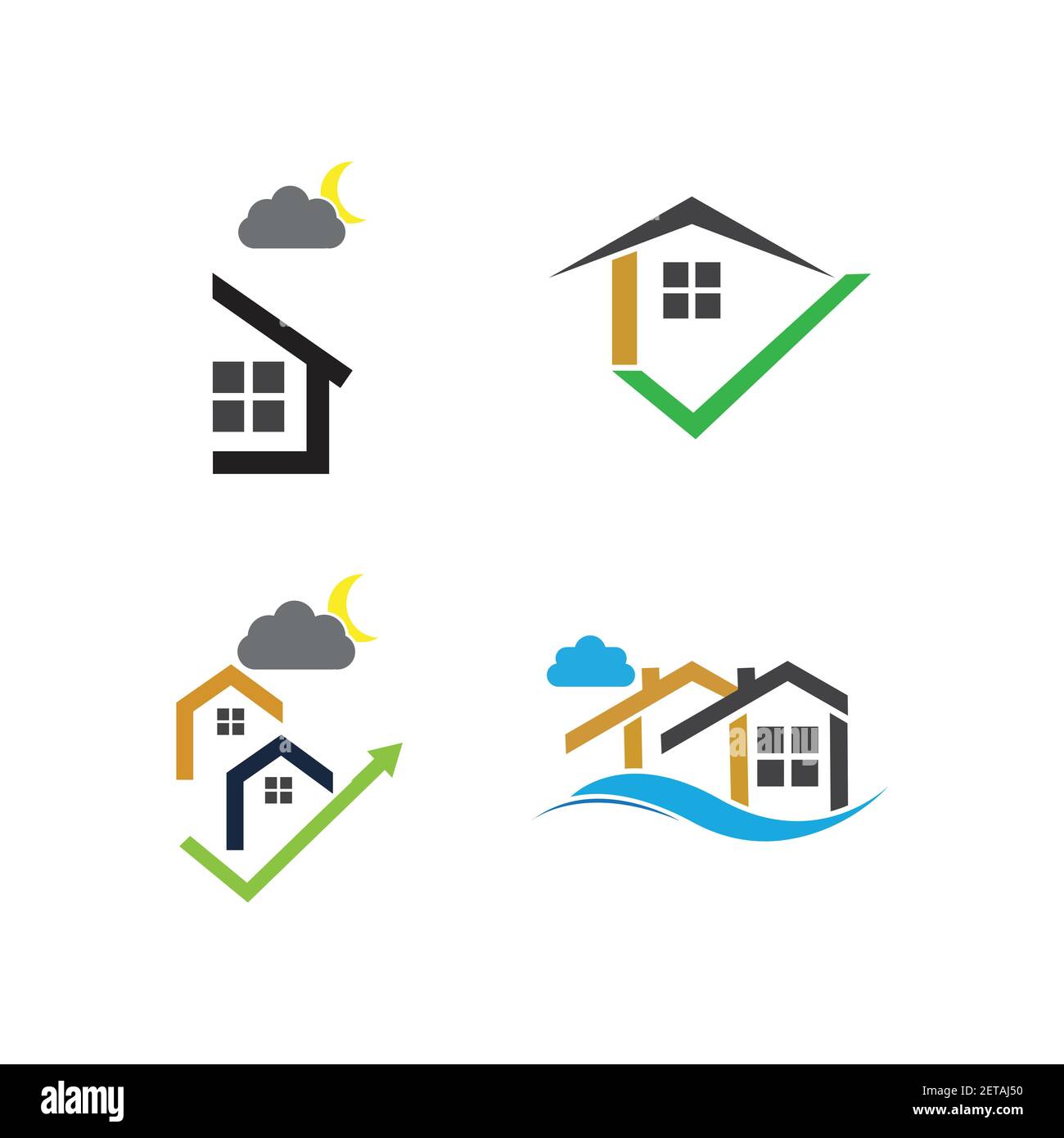 House logo vector illustration design Stock Vector Image & Art - Alamy