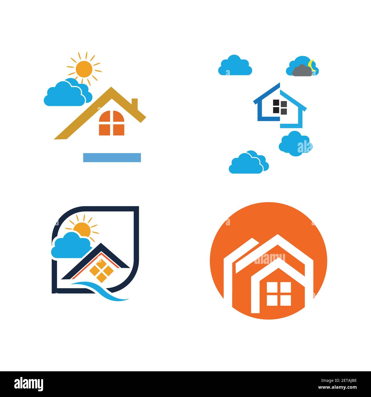 House logo vector illustration design Stock Vector Image & Art - Alamy