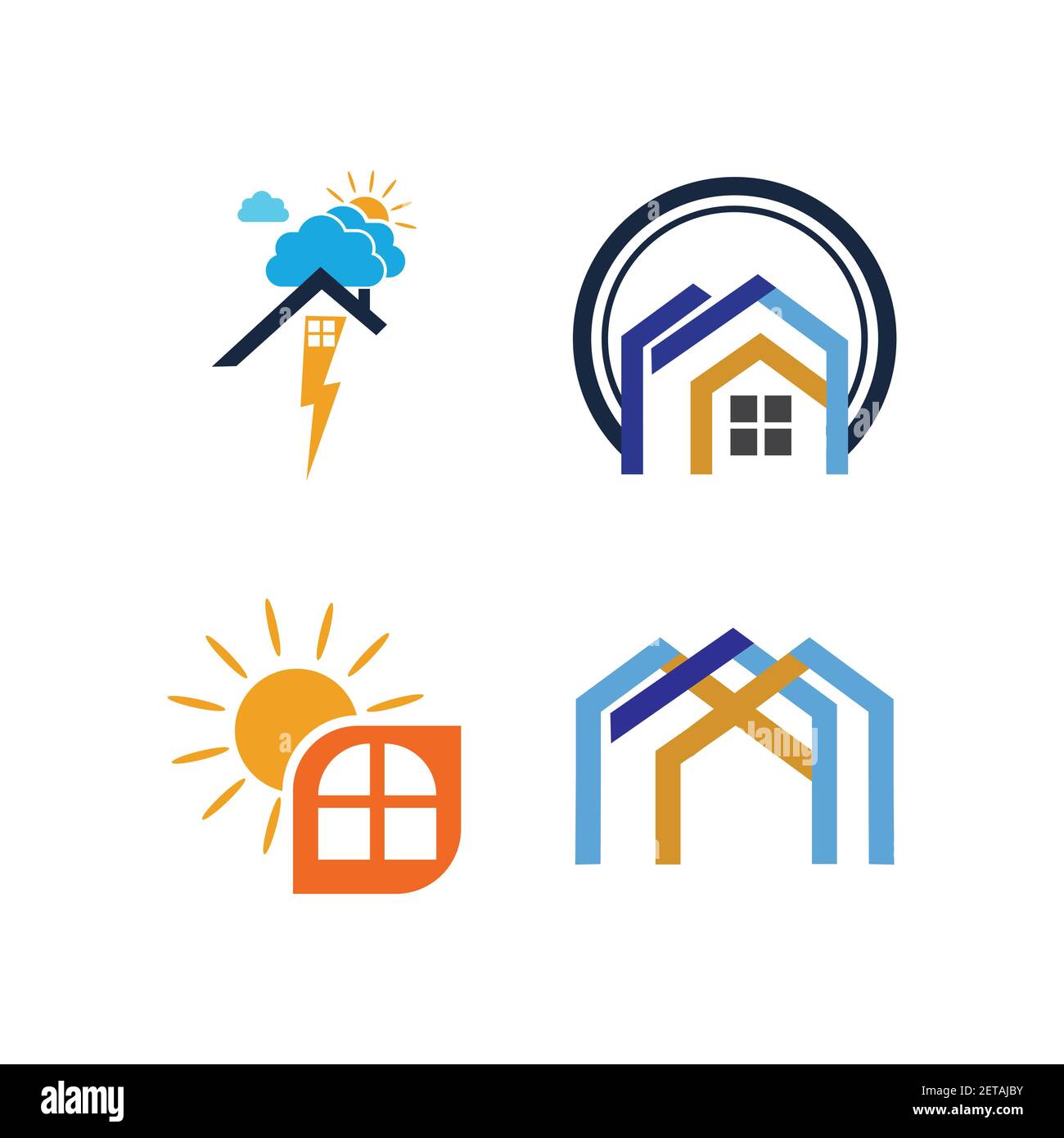 House logo vector illustration design Stock Vector Image & Art - Alamy