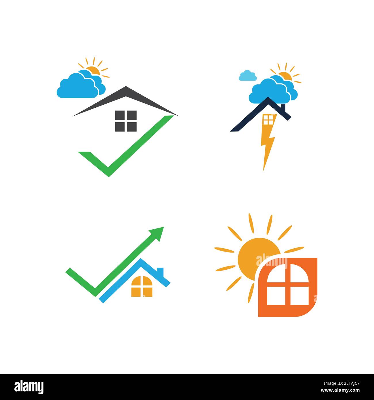 House logo vector illustration design Stock Vector Image & Art - Alamy