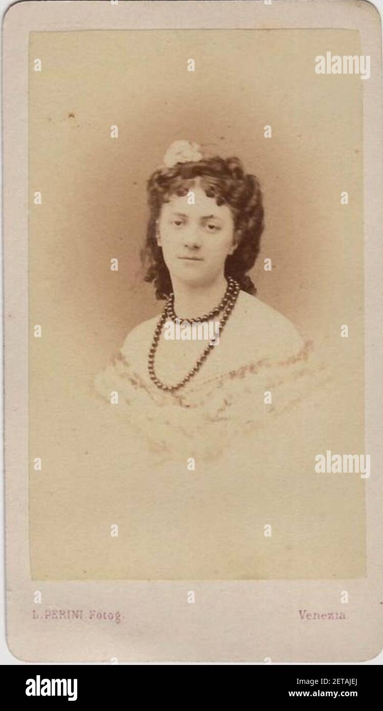 Perini, Luigi (1814-1869) - Donna veneziana Stock Photo - Alamy