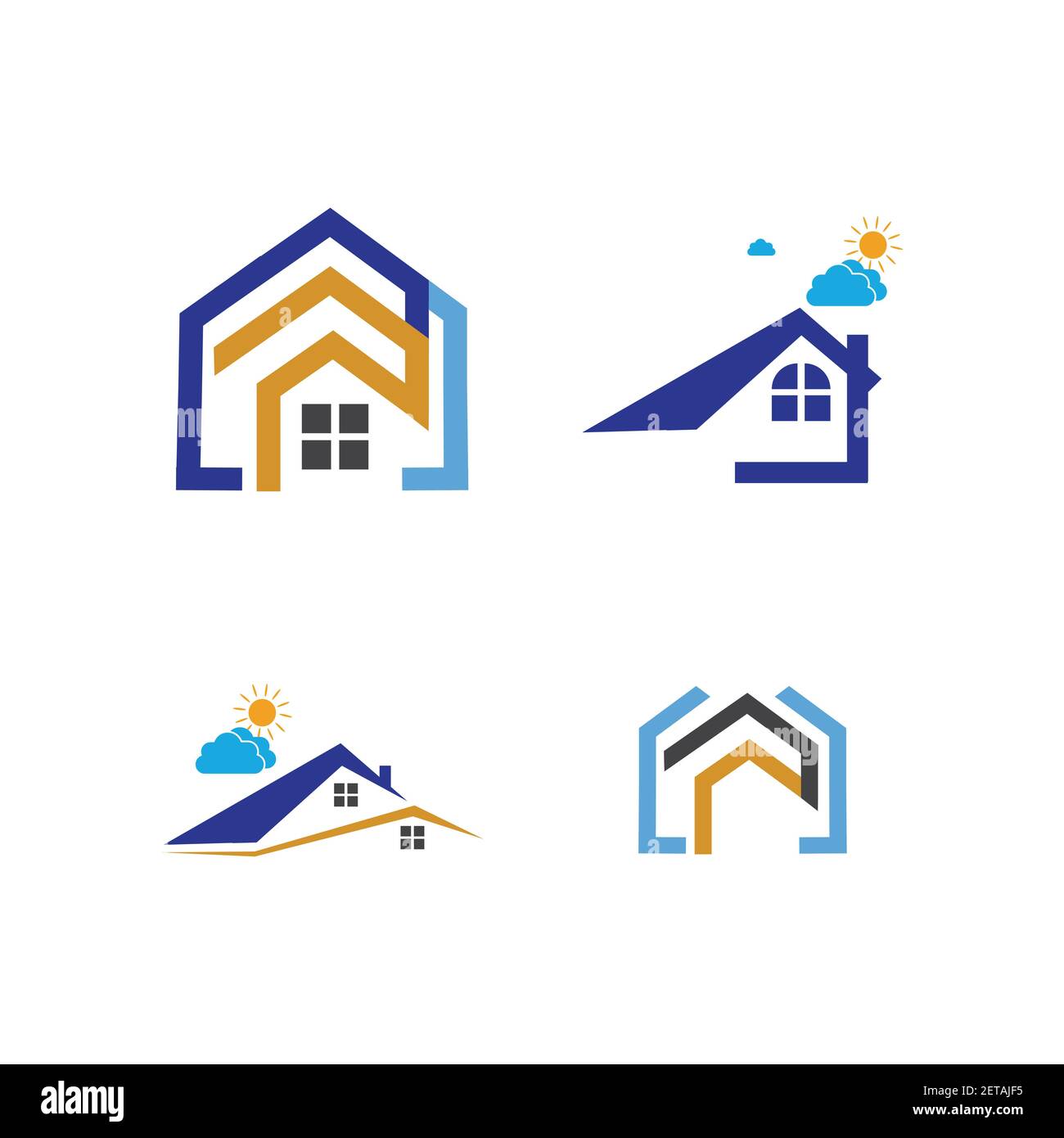 House logo vector illustration design Stock Vector Image & Art - Alamy