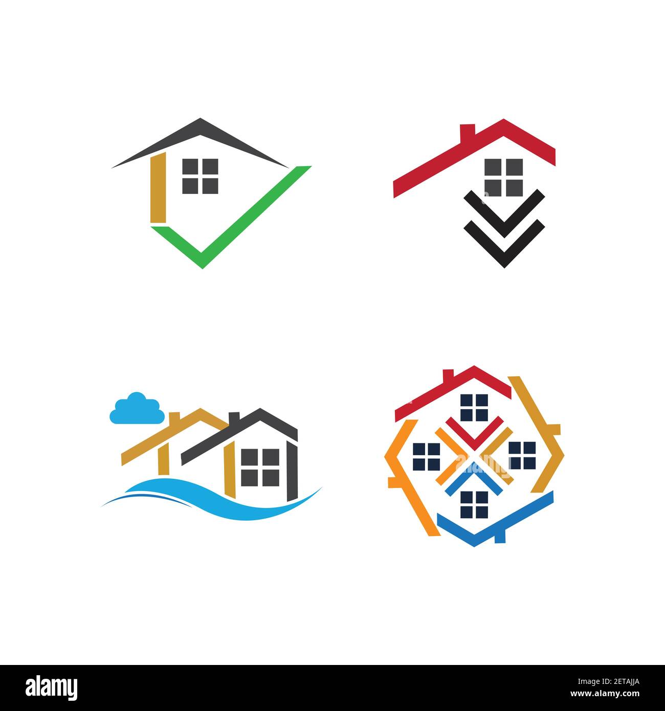House logo vector illustration design Stock Vector Image & Art - Alamy