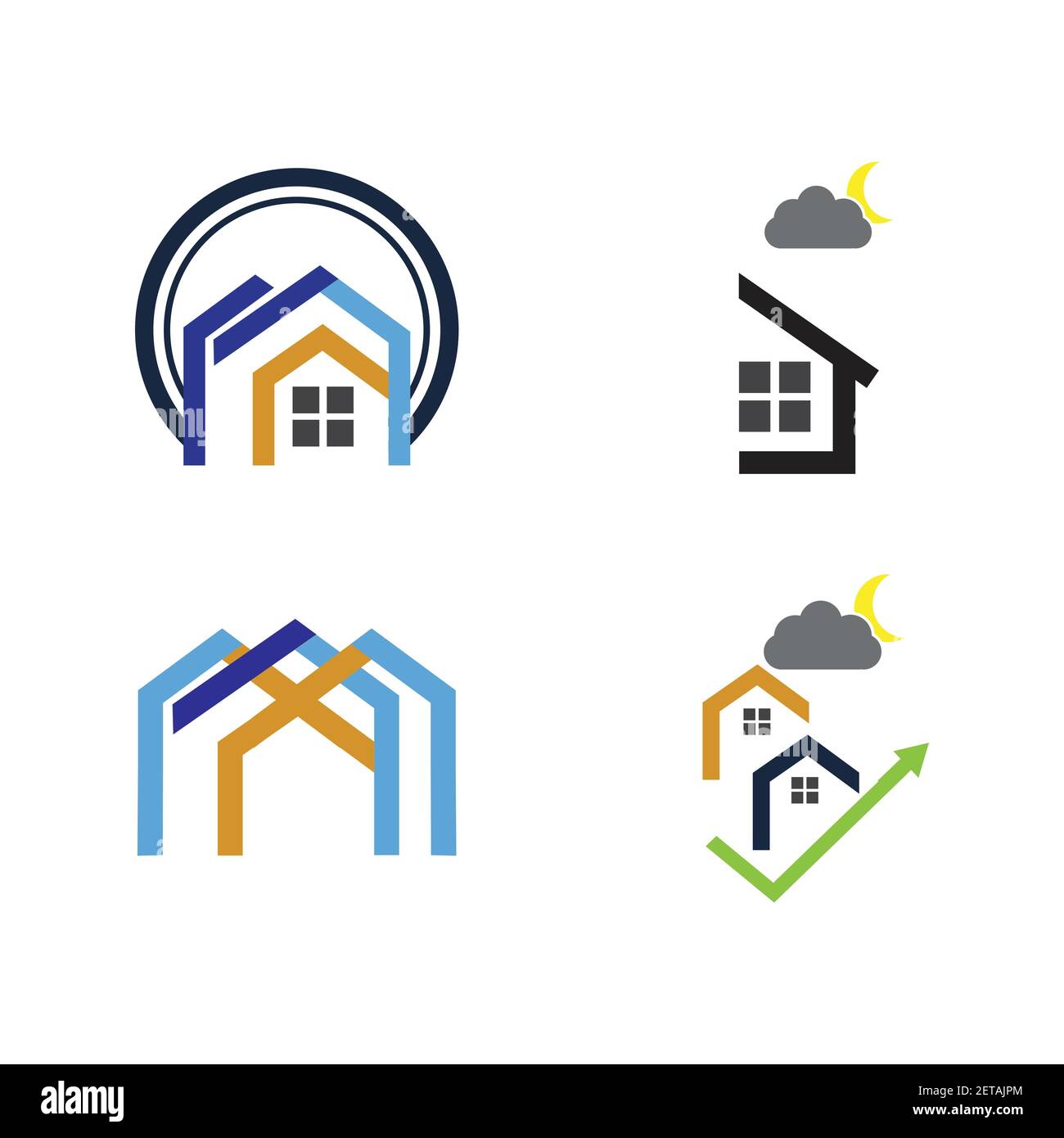 House logo vector illustration design Stock Vector Image & Art - Alamy