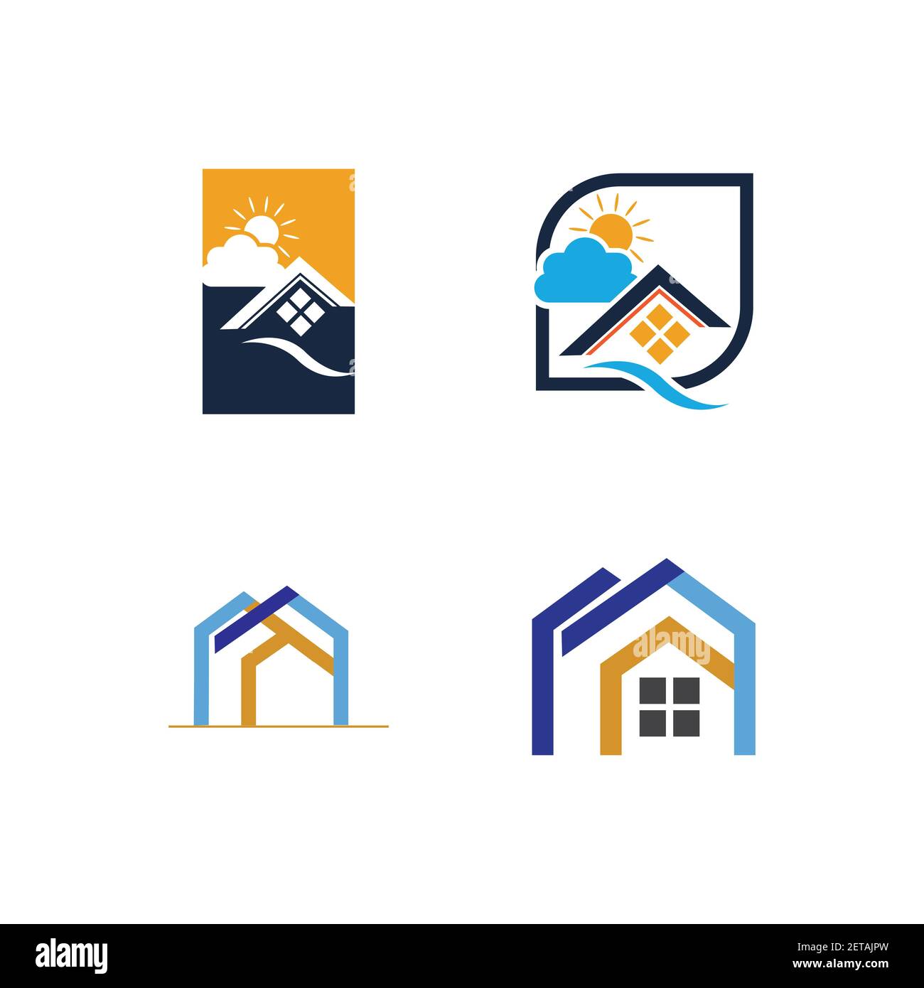House logo vector illustration design Stock Vector Image & Art - Alamy