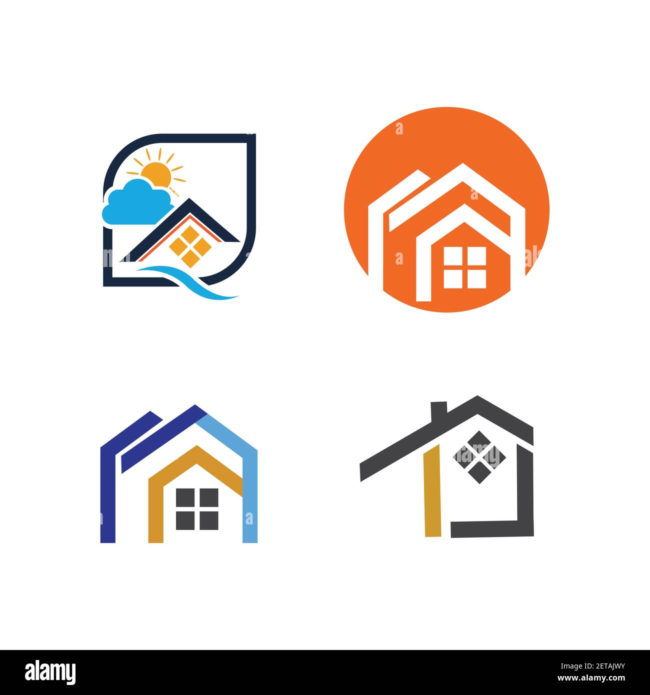 House logo vector illustration design Stock Vector Image & Art - Alamy