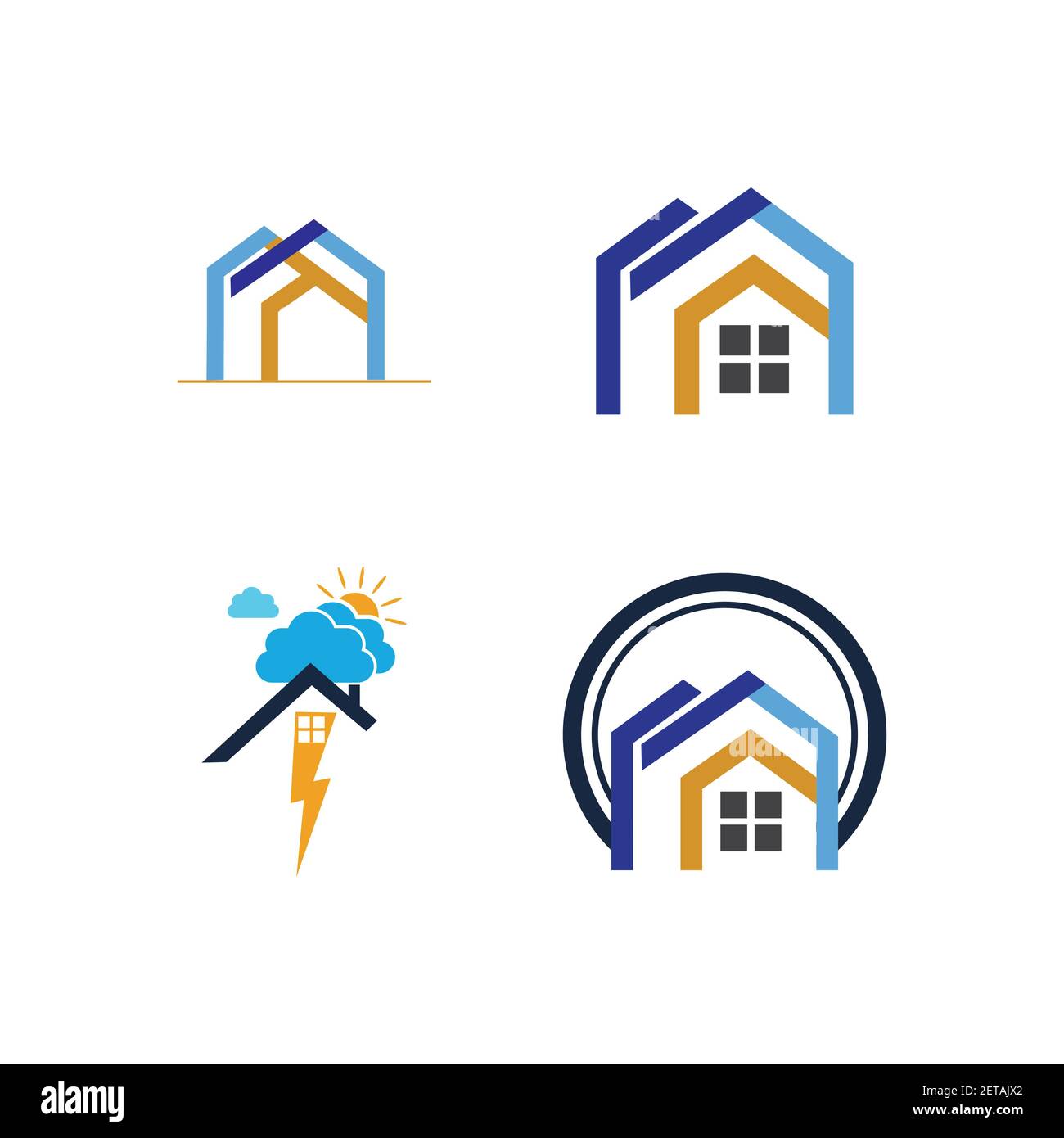 House logo vector illustration design Stock Vector Image & Art - Alamy