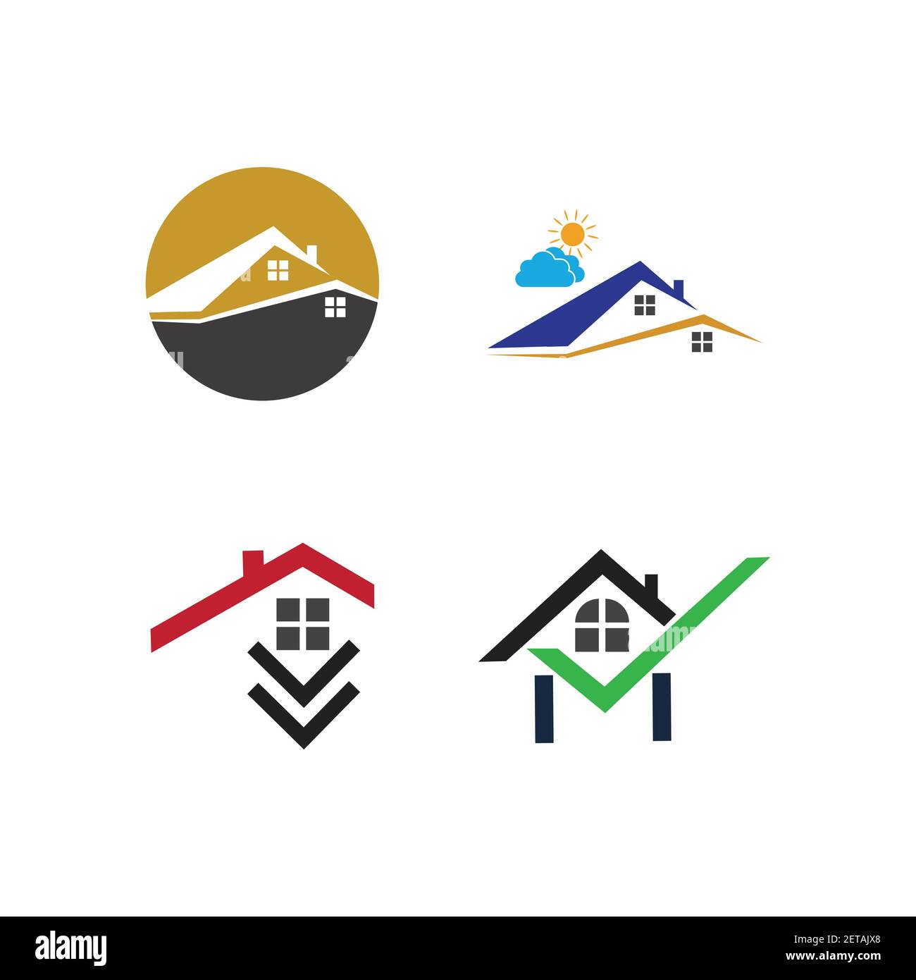 House logo vector illustration design Stock Vector Image & Art - Alamy