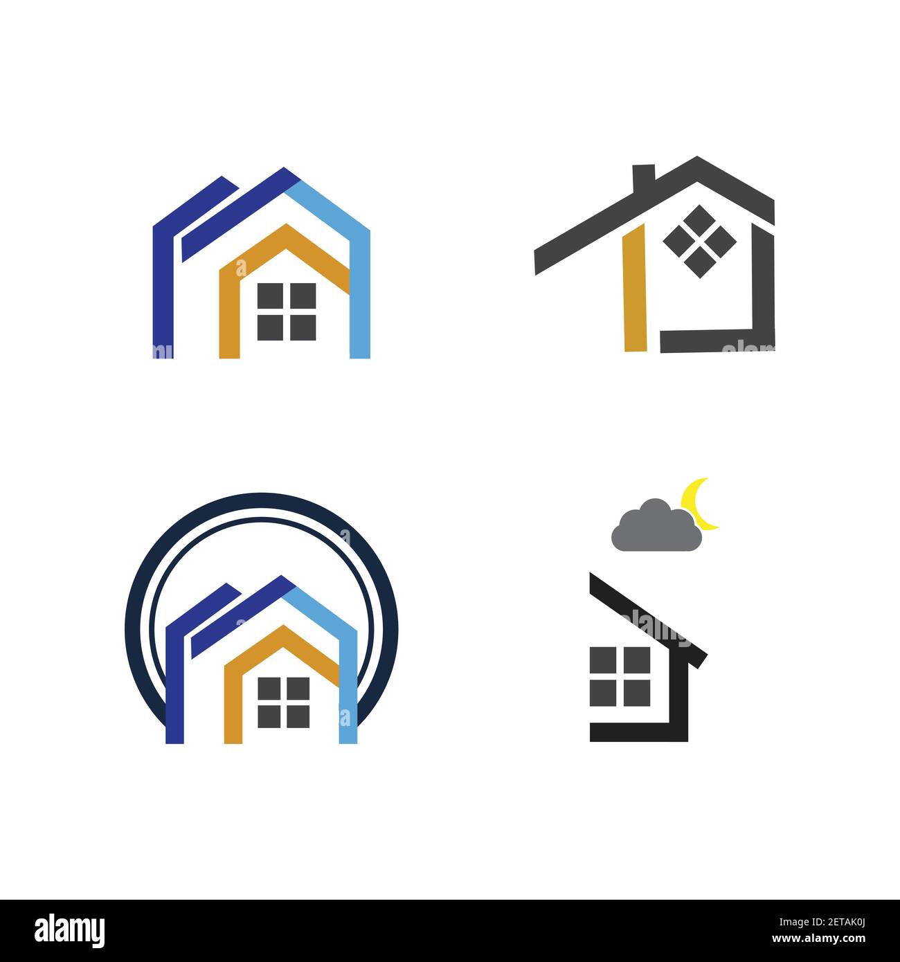 House logo vector illustration design Stock Vector Image & Art - Alamy