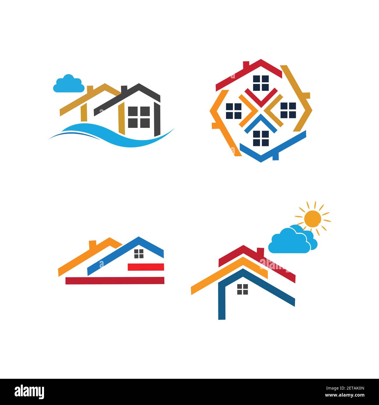 House logo vector illustration design Stock Vector Image & Art - Alamy