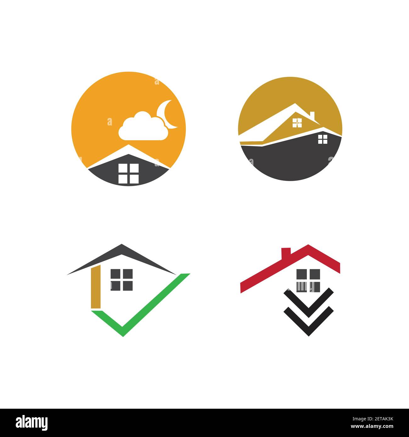 House logo vector illustration design Stock Vector Image & Art - Alamy