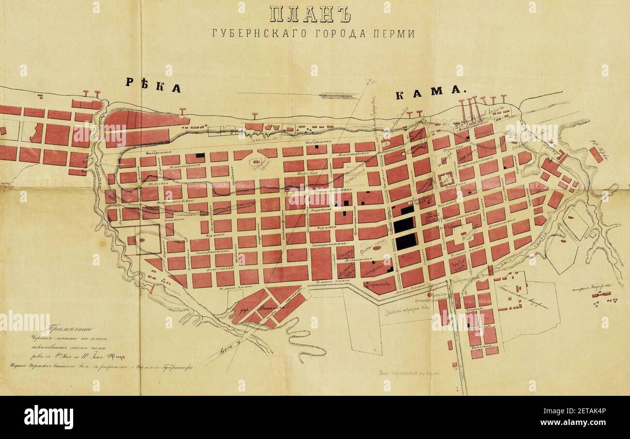 Perm map hi-res stock photography and images - Alamy