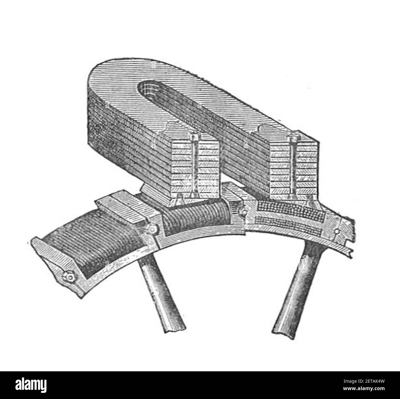 Permanent magnet magneto alternator (Rankin Kennedy, Electrical ...