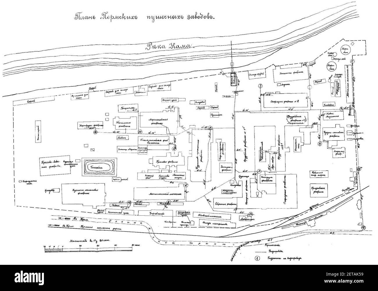 Factory map Cut Out Stock Images & Pictures - Alamy