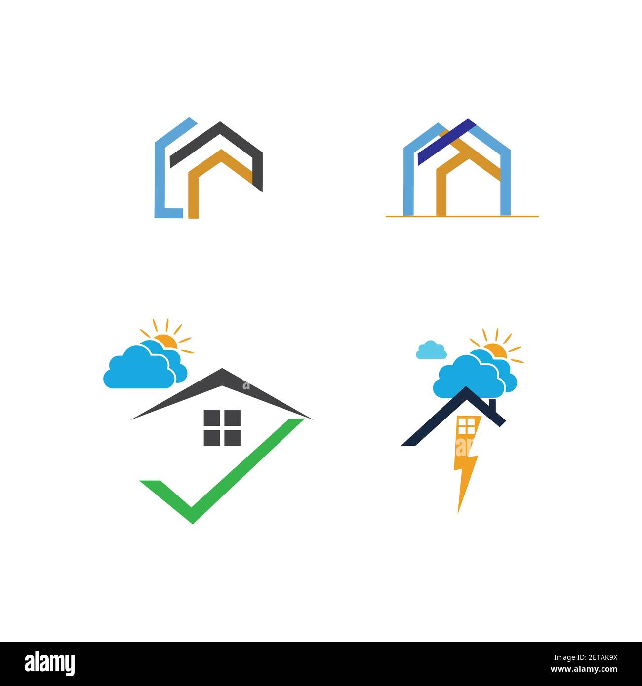 House logo vector illustration design Stock Vector Image & Art - Alamy