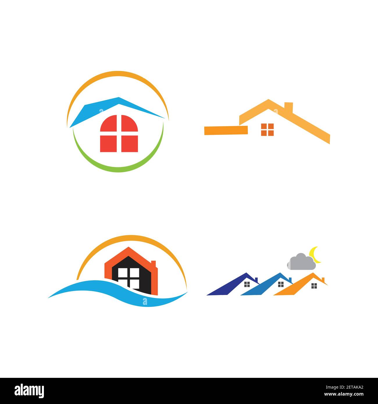 House logo vector illustration design Stock Vector Image & Art - Alamy