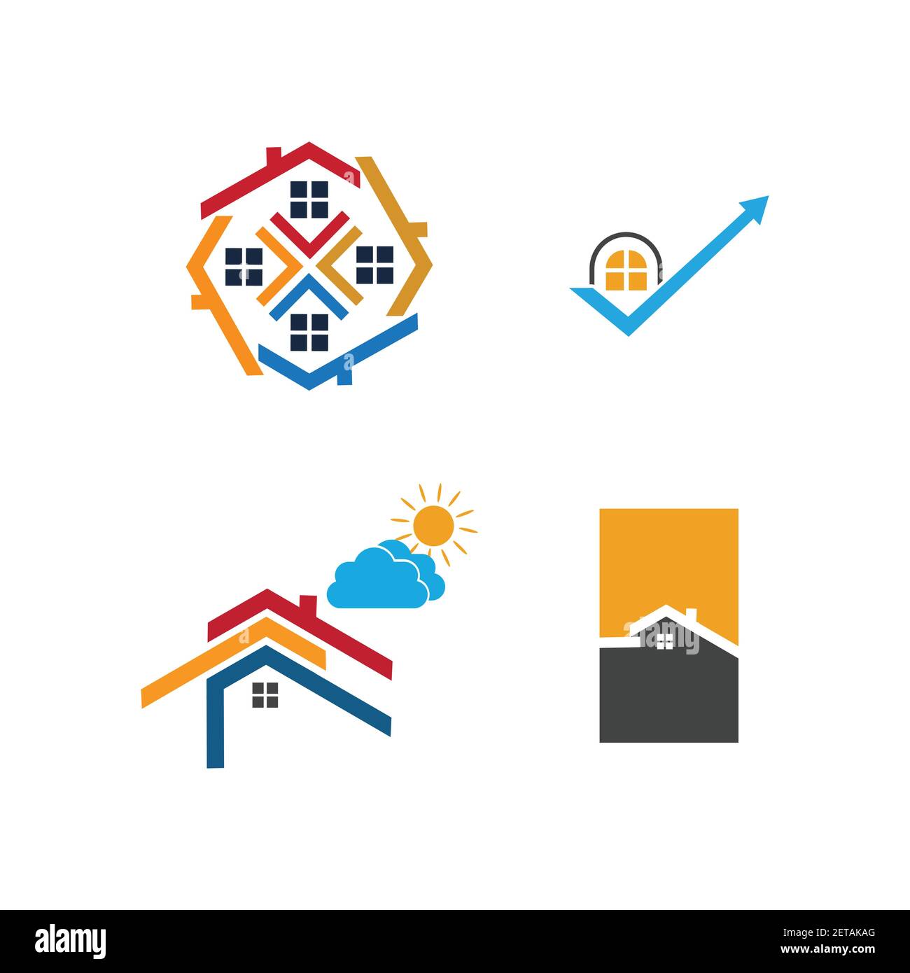 House logo vector illustration design Stock Vector Image & Art - Alamy
