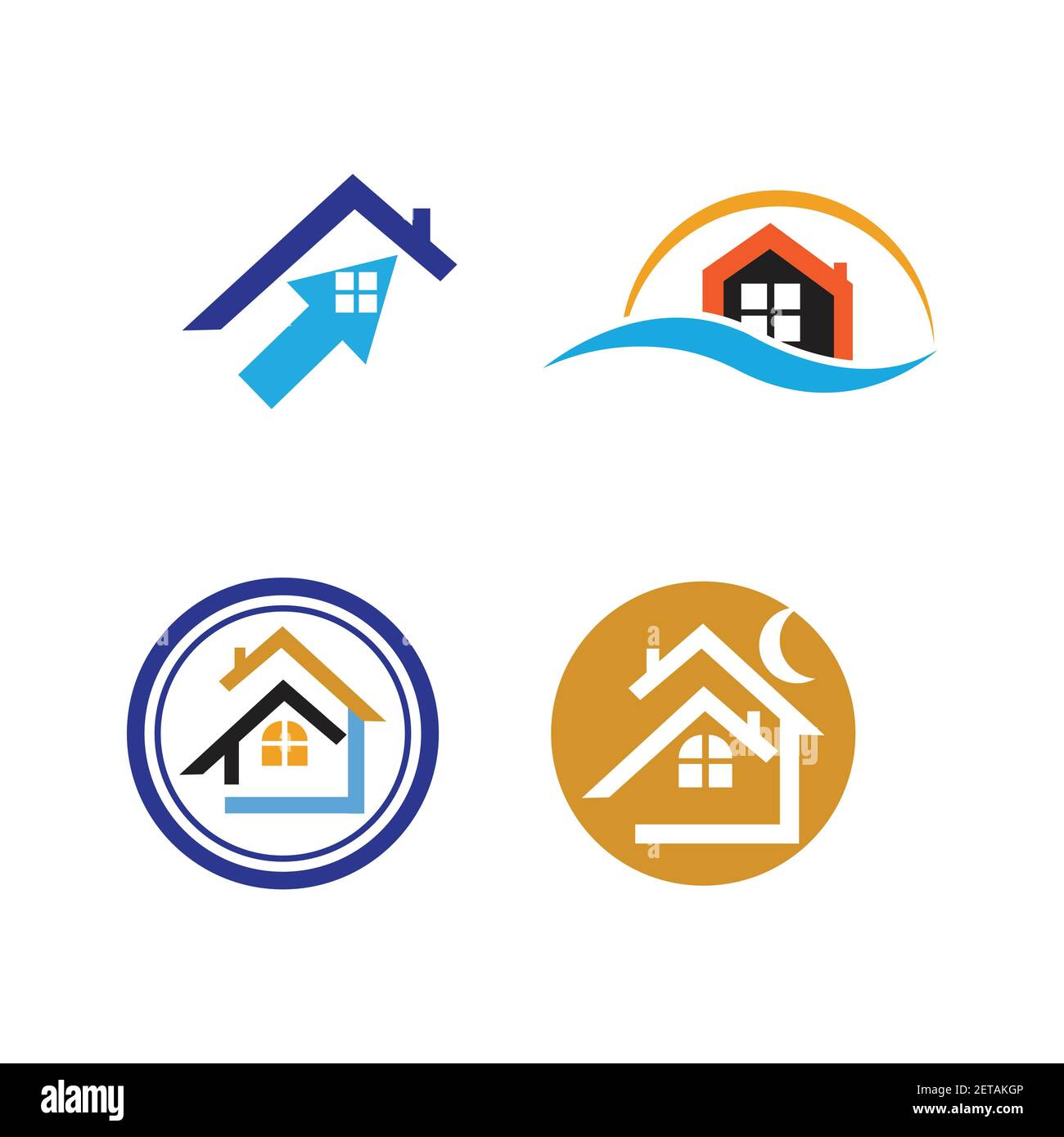 House logo vector illustration design Stock Vector Image & Art - Alamy