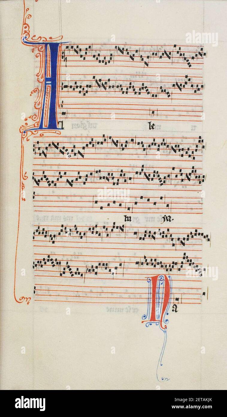 Perotin alleluia nativitas hi-res stock photography and images - Alamy