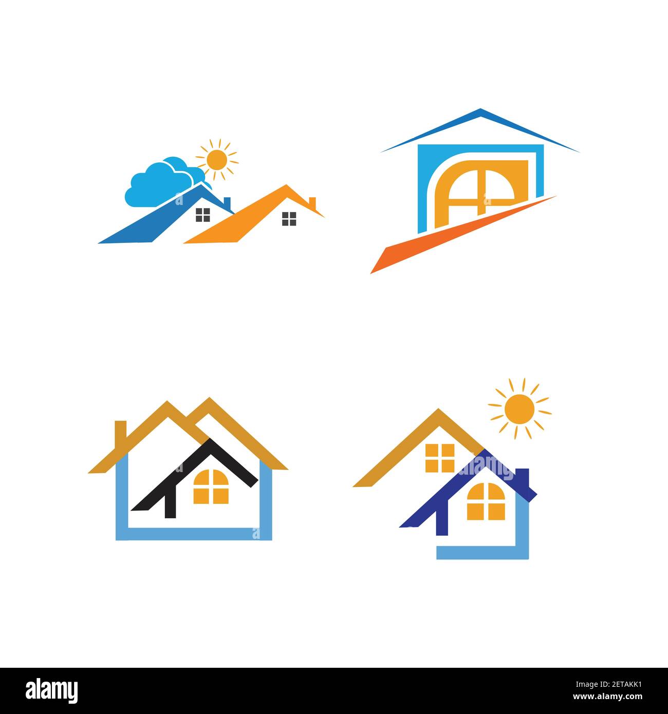 House logo vector illustration design Stock Vector Image & Art - Alamy