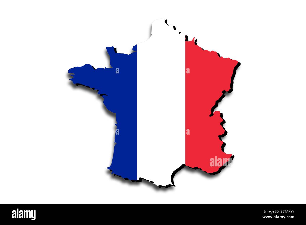 Superimposed over flag national Cut Out Stock Images & Pictures - Alamy