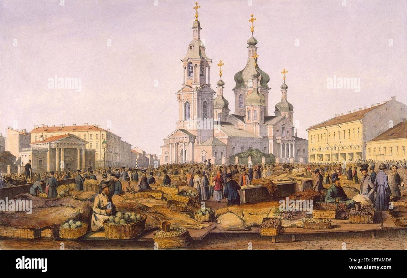 Sennaya square hi-res stock photography and images - Alamy