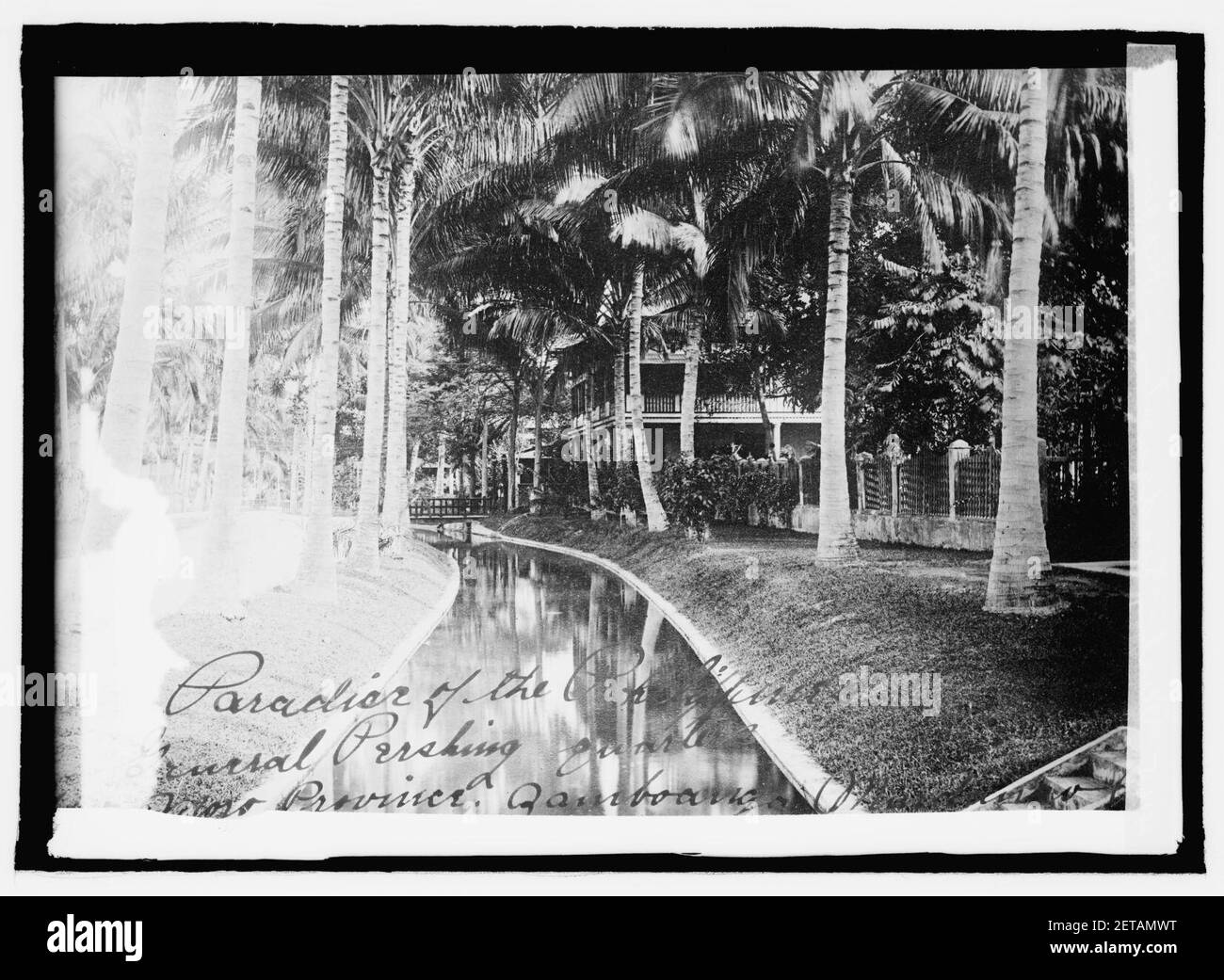 Pershing headquarters in Philippines Stock Photo - Alamy