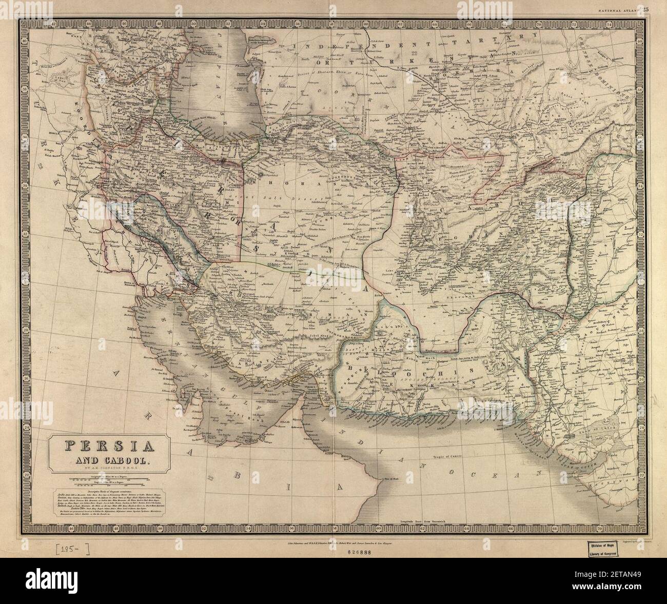 Persia and Cabool Stock Photo - Alamy