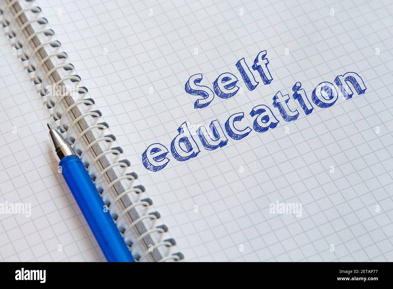 Self education concept Stock Photo - Alamy