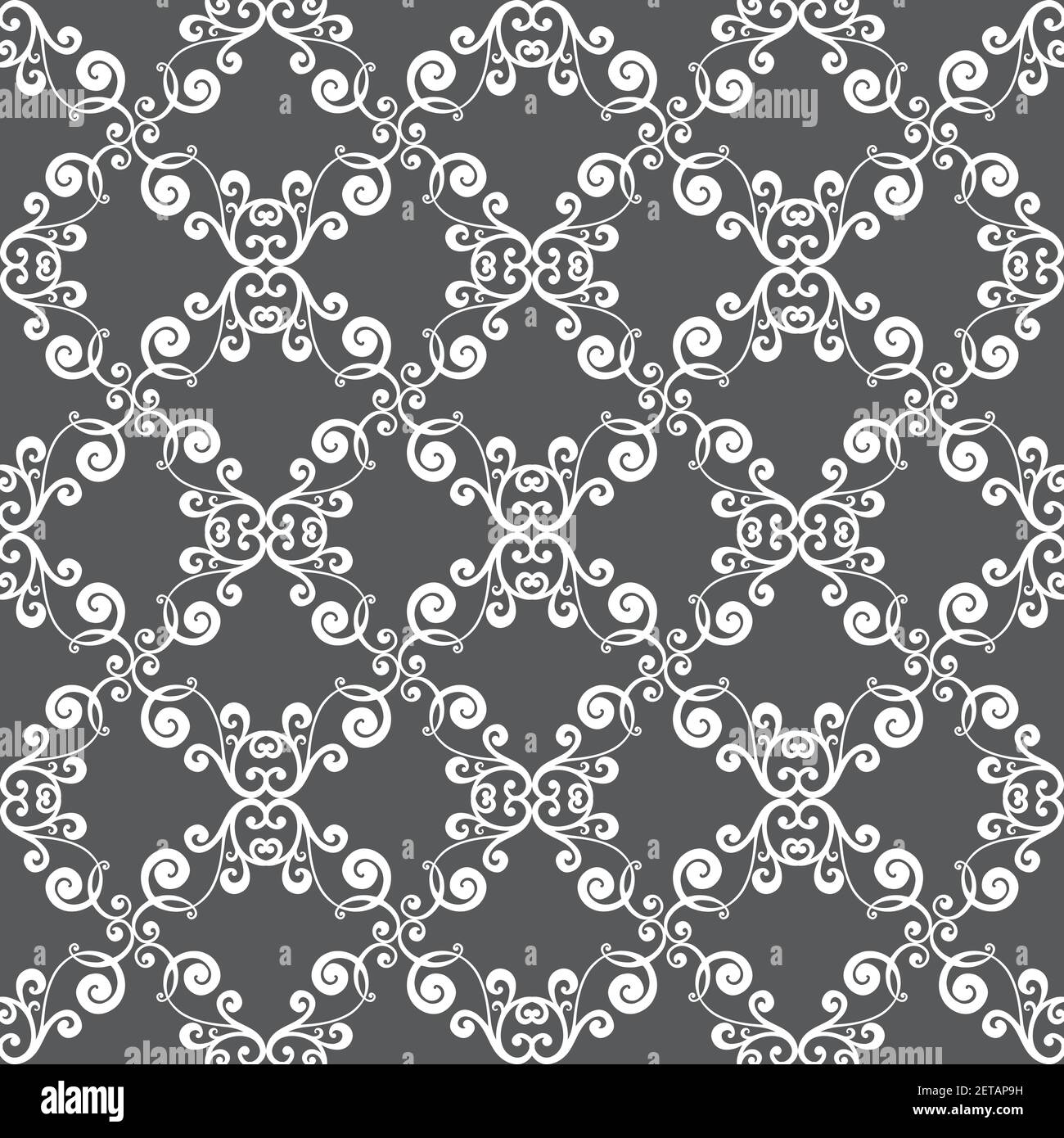 Vector damask vintage baroque ornament. Retro pattern antique style ...