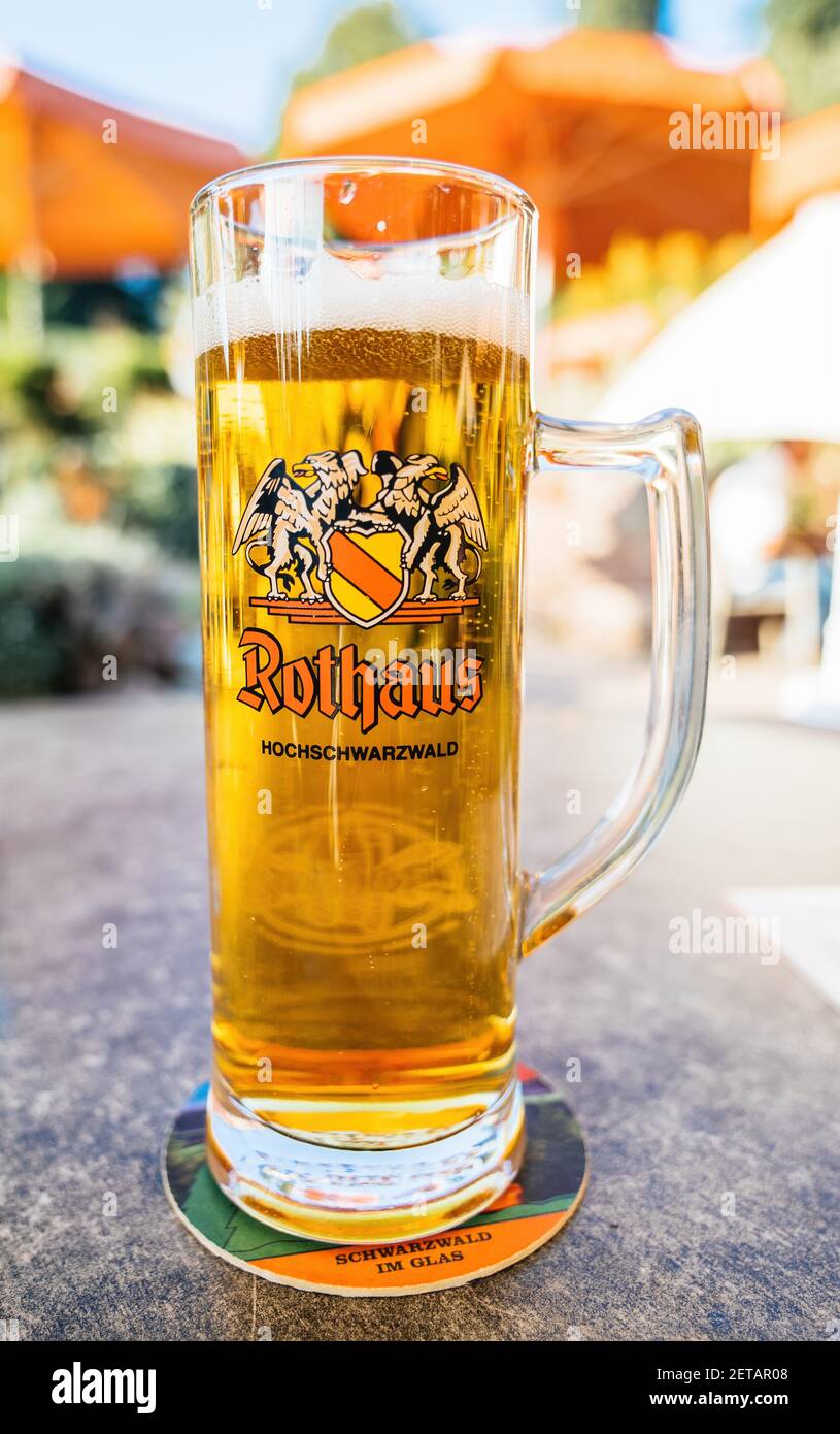 Glass of rothaus beer hi-res stock photography and images - Alamy