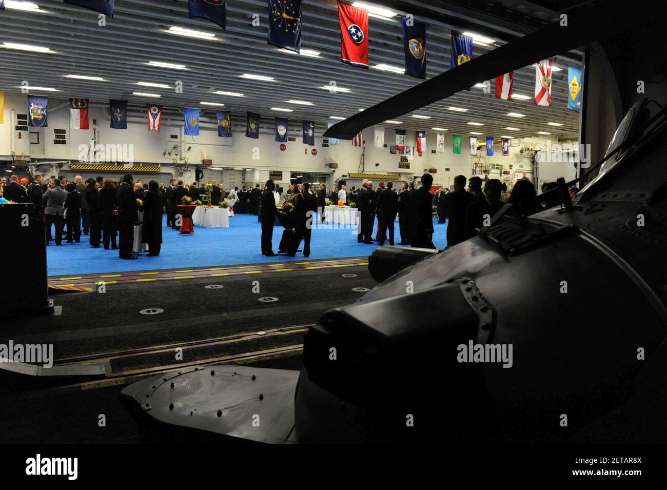 Peruvian service members and guests join U.S. Sailors and Marines on ...