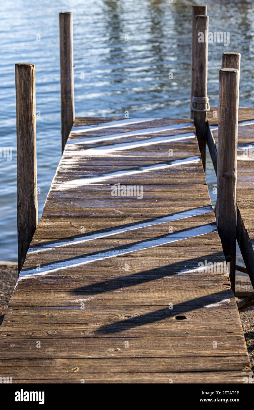 Vertical shot dock near hi-res stock photography and images - Alamy