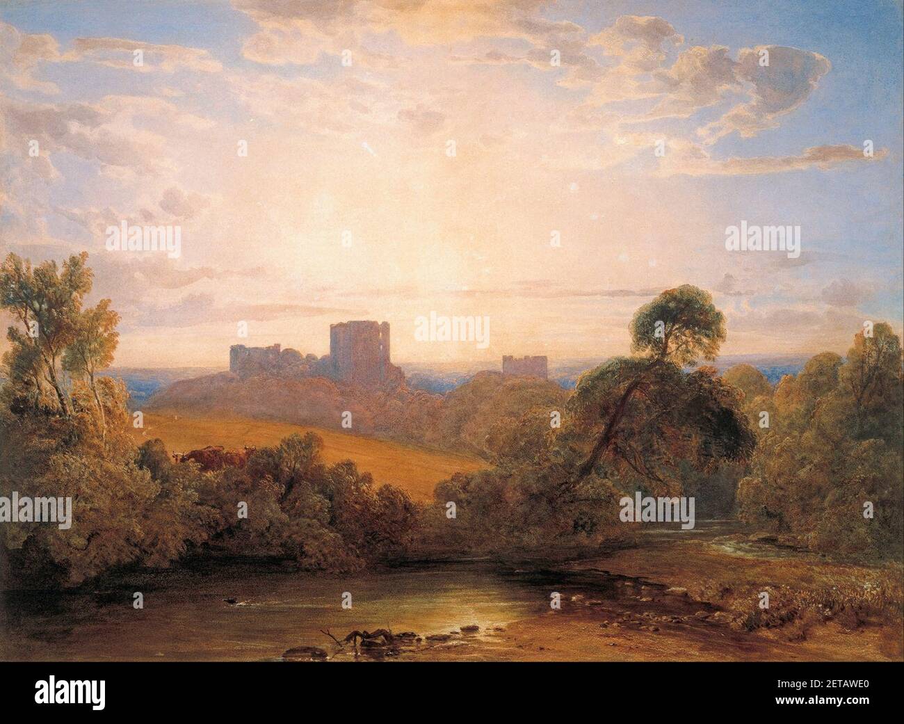 Peter DE Wint - Kenilworth Castle Stock Photo - Alamy