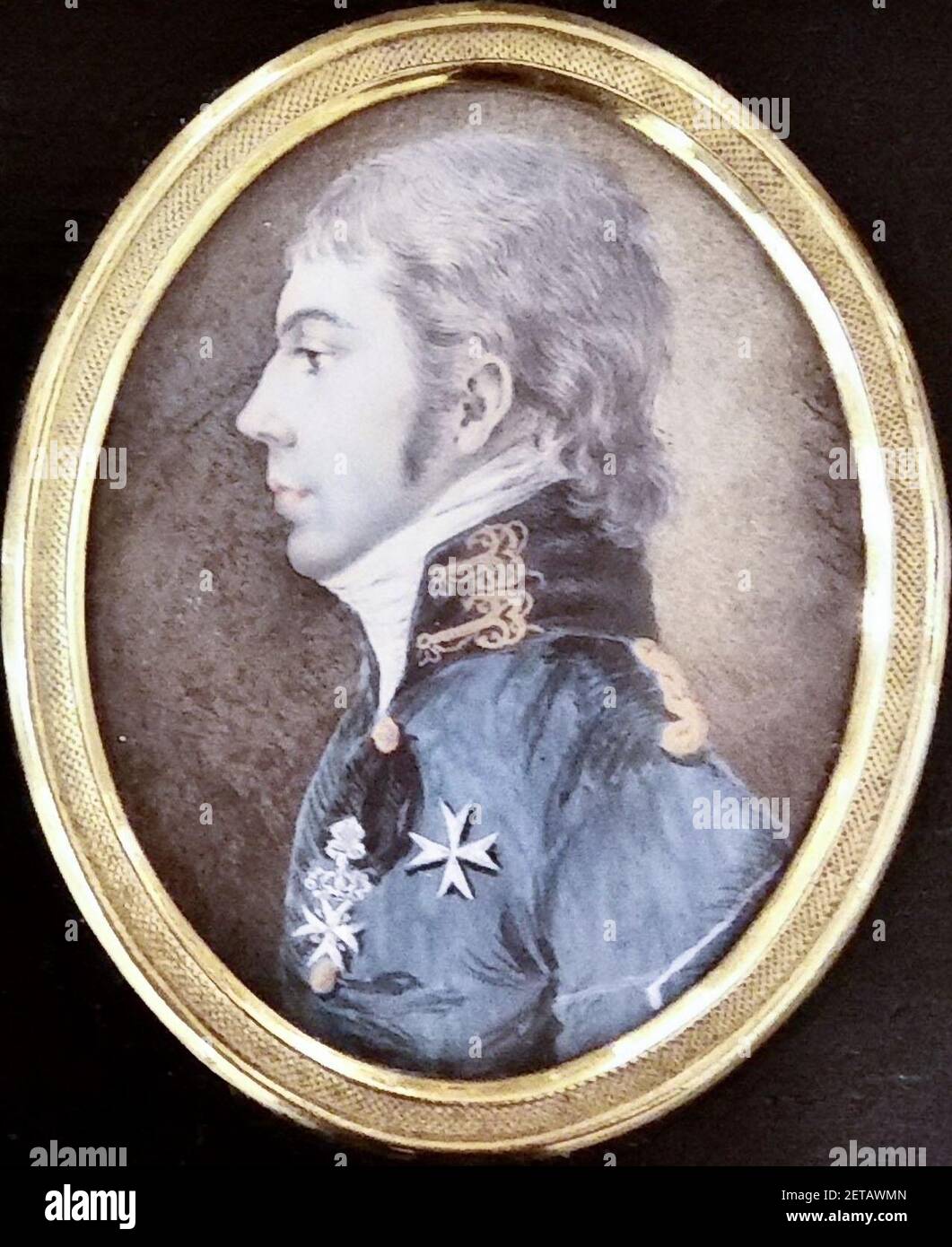 Peter Ernst Rockstuhl Lieutenant general Józef Zefiryn de Witte Stock ...