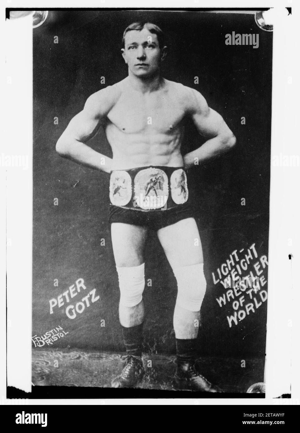 Peter Gotz - lightweight wrestler of the world Stock Photo - Alamy