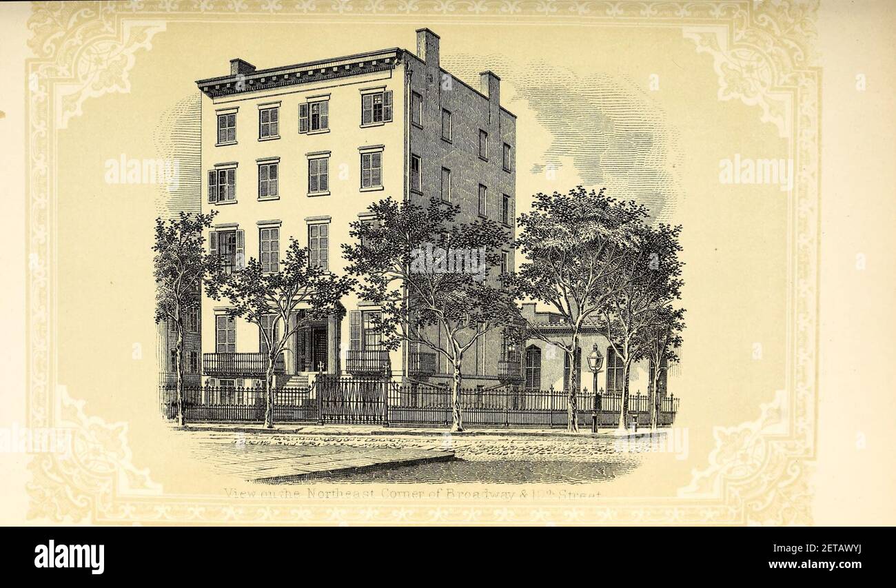 Peter Goelet and Hannah Gerry house, Broadway and 19th Street, NE ...